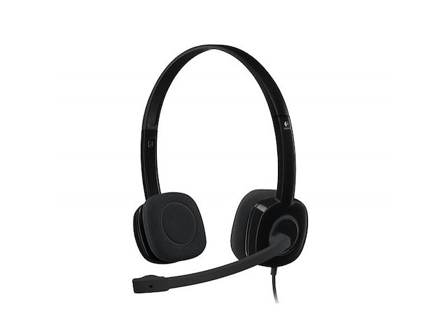 Logitech H151 Stereo Headset Single 3.5mm jack, New