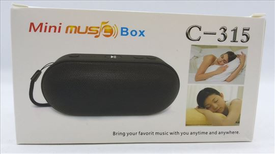 C-315 Mini Music Box bluetooth zvučnik, nov