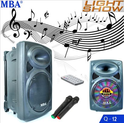 MBA Q12 bluetooth karaoke zvučnik sa akumulatorom