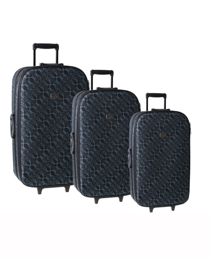 KOFER 3/1 SET SAZIO CAIRO BLACK TROLLEY Statovac