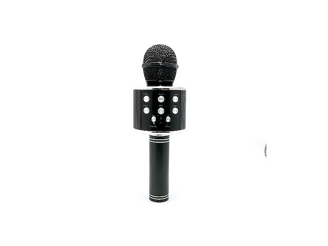 Mikrofon 858 Bluetooth crni