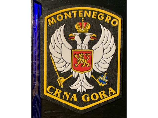 gumeni amblem Montenegro Crna Gora grb