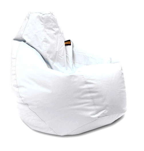 Lazy Bag - fotelje - prečnik 90 cm - Bela