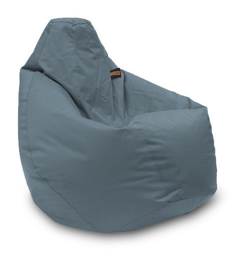 Lazy Bag - fotelje - prečnik 90 cm - Tamno sivi