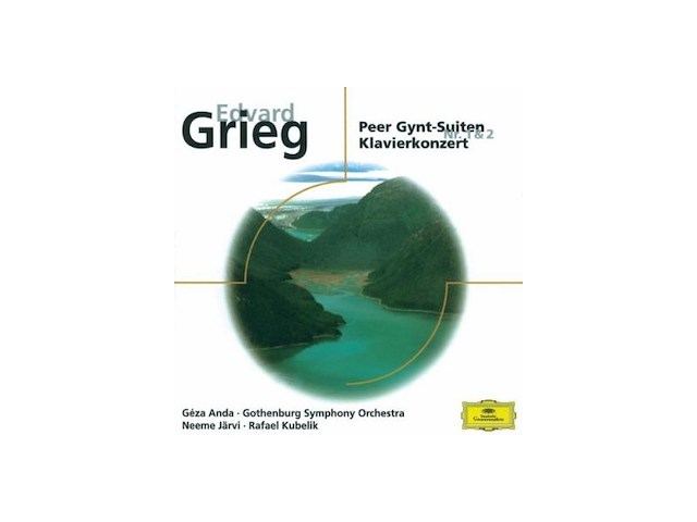 Edvard Grieg: Peer Gynt Suiten Nr. 1 &; 2, Klavierkonzert, Géza Anda , Gothenburg Symphony Orchestra, CD