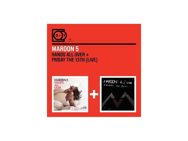 Hands All Over + Friday The 13th (Live), Maroon 5, CD