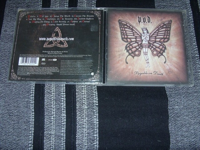 P.O.D. ‎– Payable On Death CD Atlantic Europe 2003.