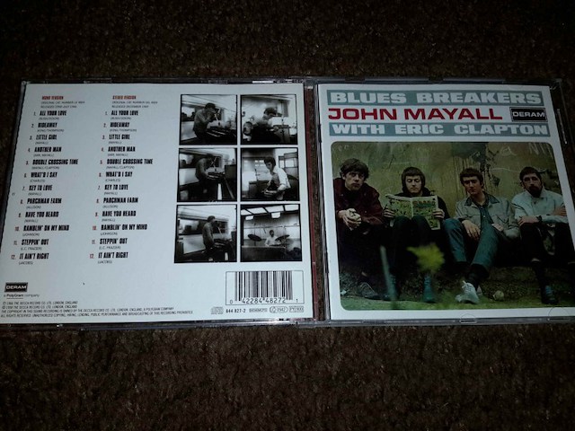John Mayall with Eric Clapton - Blues breakers , ORIG.