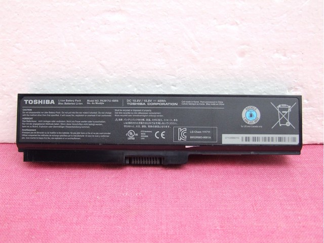 Toshiba baterija PA3817U-1BRS 10.8V 48Wh ORIGINAL