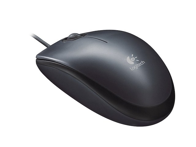 Miš Logitech M90 Wired Optical Mouse, USB, Gray