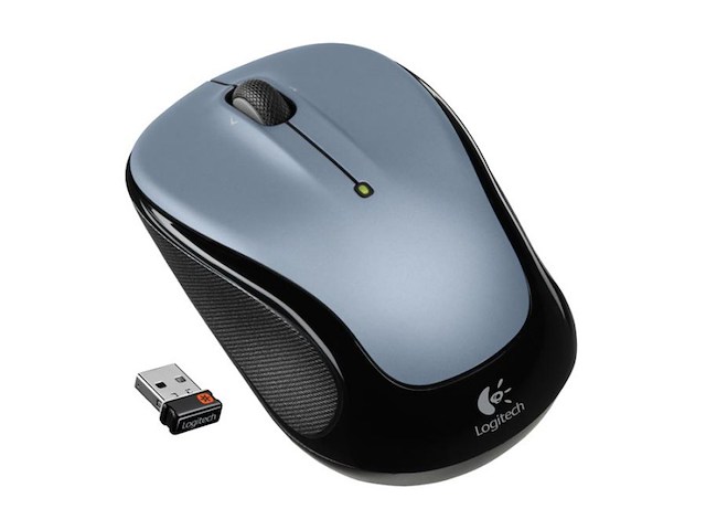 Logitech M325, Wireless Mouse, Nano Receiver, Light Silver