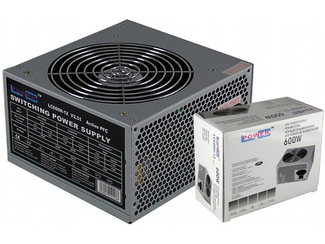 LC-Power LC600H-12 V2.31 600W, 120mm, 20/24 pin, 4x PCI-E