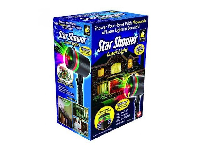 Star Shower Laser Projektor