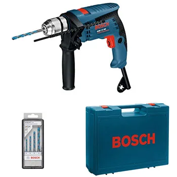 Bosch super set GSB 13 RE vibraciona bušilica + 4-delni set MultiConstruction burgija "RobustLine" CYL-9 0601217103