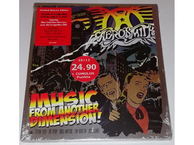 Aerosmith ‎– Music From Another Dimension! (2CD+DVD)