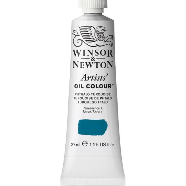 W&N Artists’ oil WN AOC 37ML PHTHALO TURQUOISE