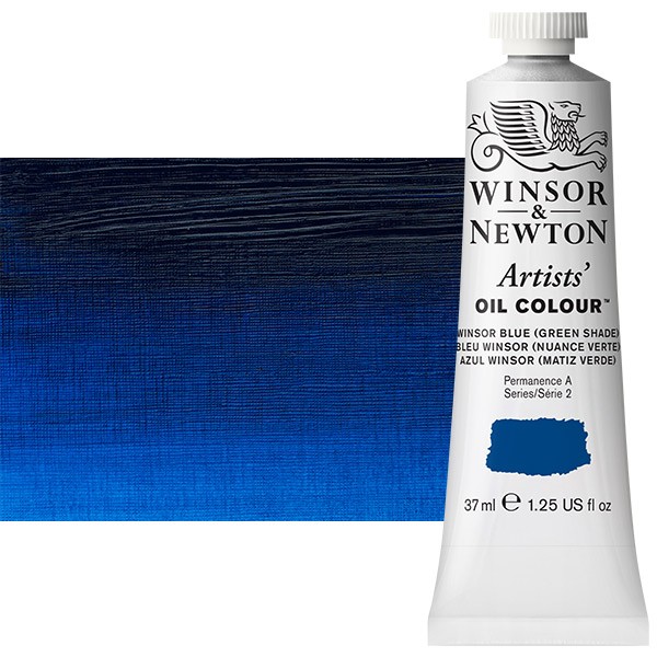 W&N Artists’ oil WN AOC 37ML WINSOR BLUE GREEN SHADE