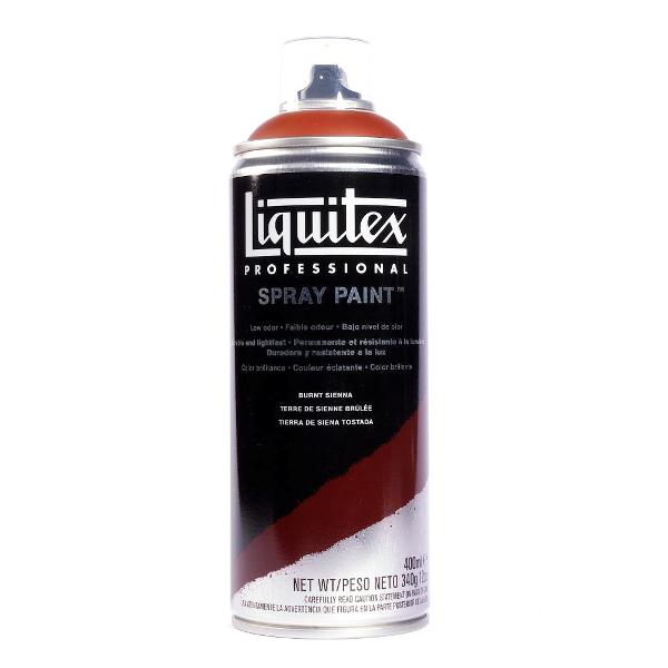 Liquitex LX ACRYLIC SPRAY 400ML BURNT SIENNA