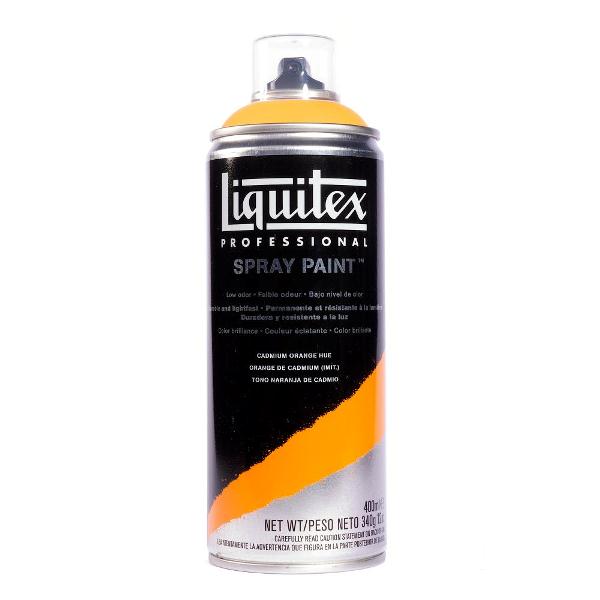 Liquitex LX ACRYLIC SPRAY 400ML CADMIUM ORANGE HUE