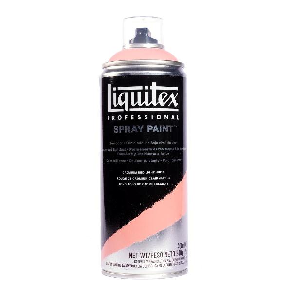 Liquitex LX ACRYLIC SPRAY 400ML CADMIUM RED LIGHT HUE 6