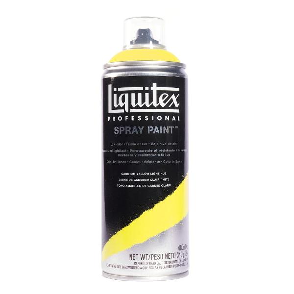 Liquitex LX ACRYLIC SPRAY 400ML CADMIUM YELLOW LIGHT HUE