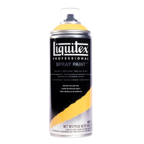 Liquitex LX ACRYLIC SPRAY 400ML NAPLES YELLOW HUE