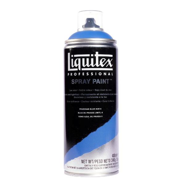 Liquitex LX ACRYLIC SPRAY 400ML PRUSSIAN BLUE HUE 6