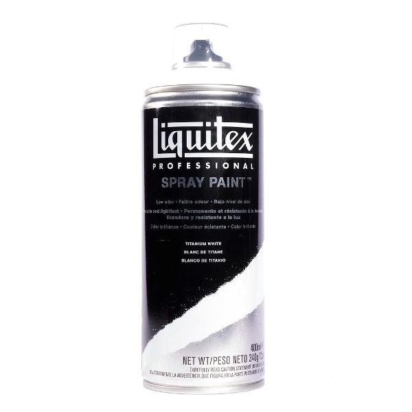 Liquitex LX ACRYLIC SPRAY 400ML TITANIUM WHITE