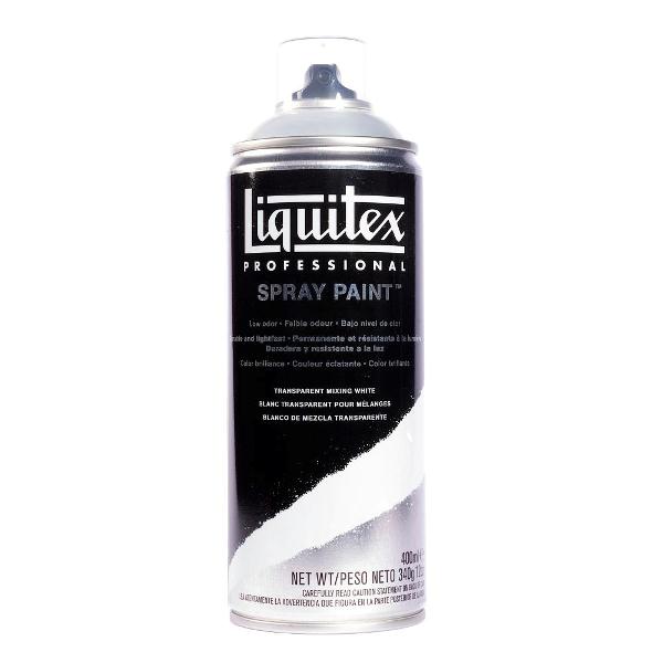 Liquitex LX ACRYLIC SPRAY 400ML TRANSPARENT MIXING WHITE