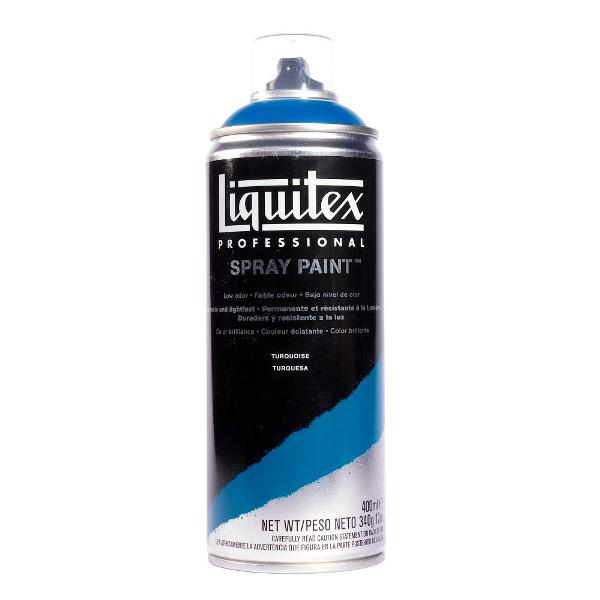 Liquitex LX ACRYLIC SPRAY 400ML TURQUOISE