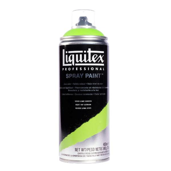 Liquitex LX ACRYLIC SPRAY 400ML VIVID LIME GREEN