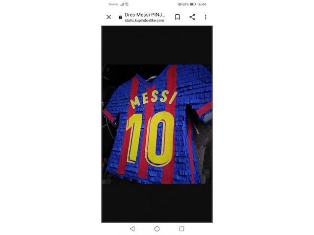 Messi dres pinjata