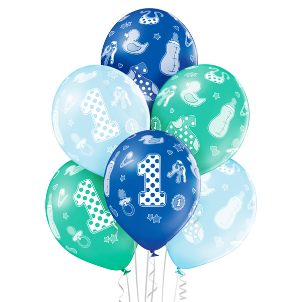 Prvi rođendan gumeni baloni