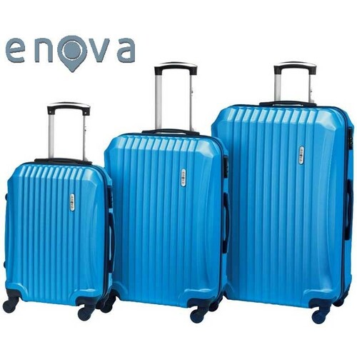 ENOVA ABS SEVILLA Set kofera 55/65/75cm aqua