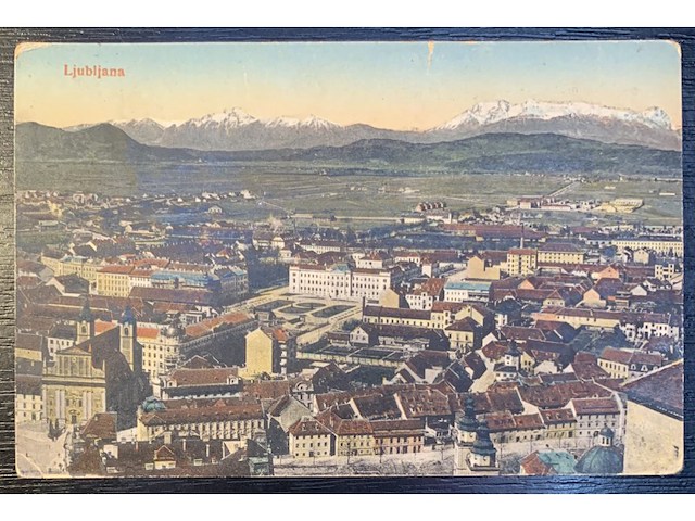 razglednica Ljubljana Slovenija (3589.)