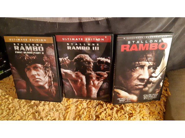 RAMBO 2,3 i 4 - ULTIMATE EDITION