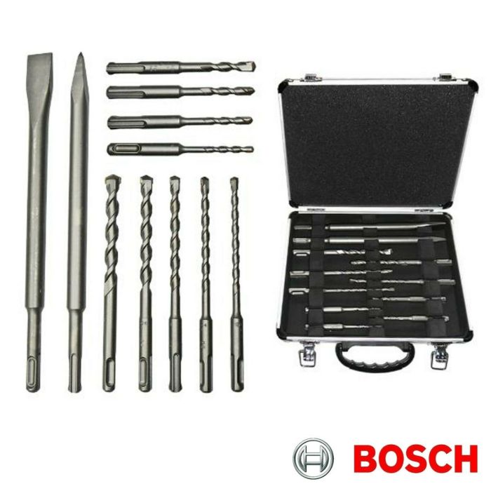 Bosch 11-delni SDS plus set za građevinske radove u aluminijumskom koferu