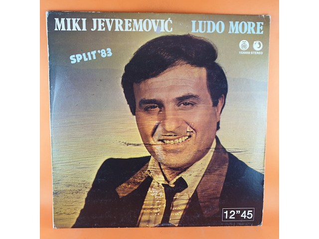 Miki Jevremović ‎– Ludo More , Maxi Singl, 12 inch