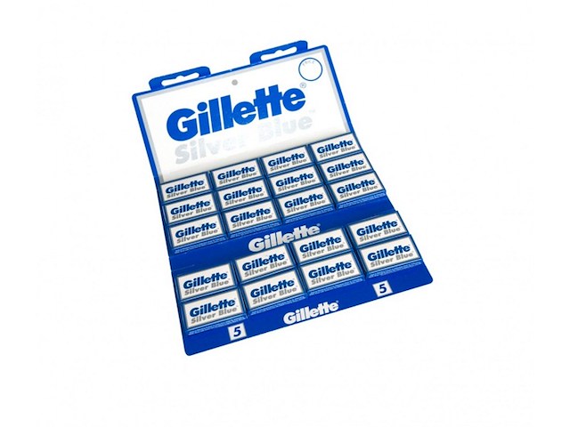 Žileti za brijanje Gillette silver blue