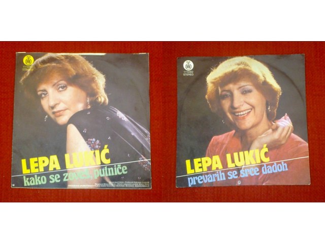 LEPA LUKIĆ - Prevarih Se, Srce Dadoh (singl)