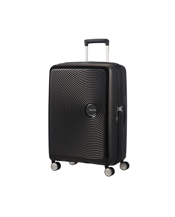 KOFER SOUNDBOX-SPINNER 67/24 TSA EXP BASS BLACK TROLLEY American Tourister