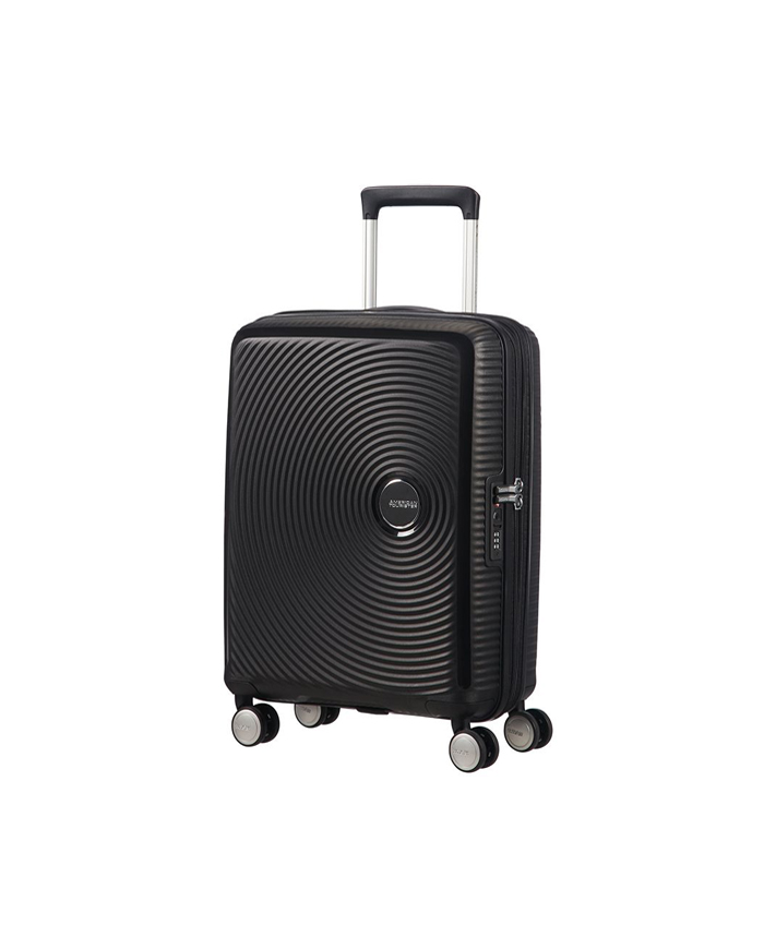 KOFER SOUNDBOX-SPINNER 55/20 TSA EXP BASS BLACK TROLLEY American Tourister