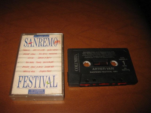 Various ‎– Sanremo Festival 1991 (RETKO)