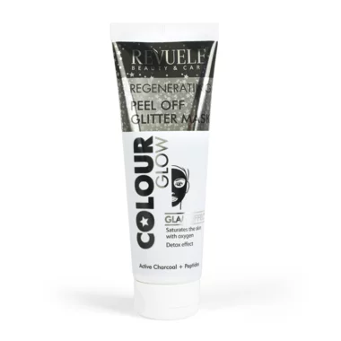 REVUELE Peel-off gliter maska za regeneraciju kože lica REVUELE Colour Glow 80ml