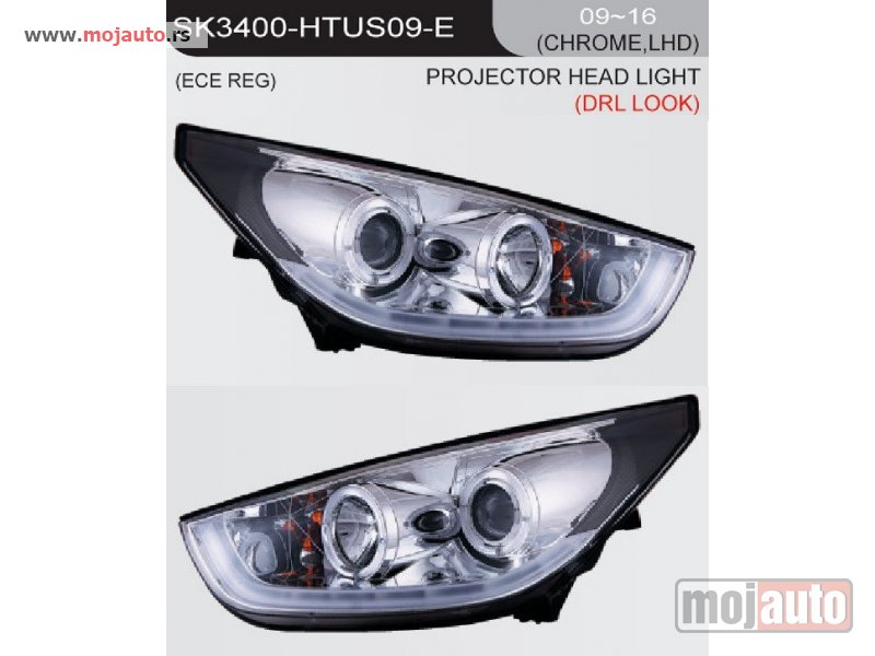 Devil Eye farovi HYUNDAI TUCSON HROM 09-16