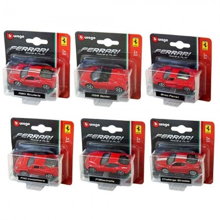 Burago ferrari r&p vehicles 1:64 ( BU56000 )