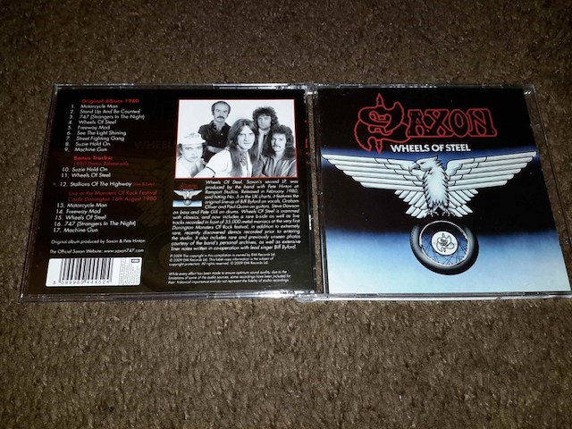 Saxon - Wheels of steel , ORIGINAL