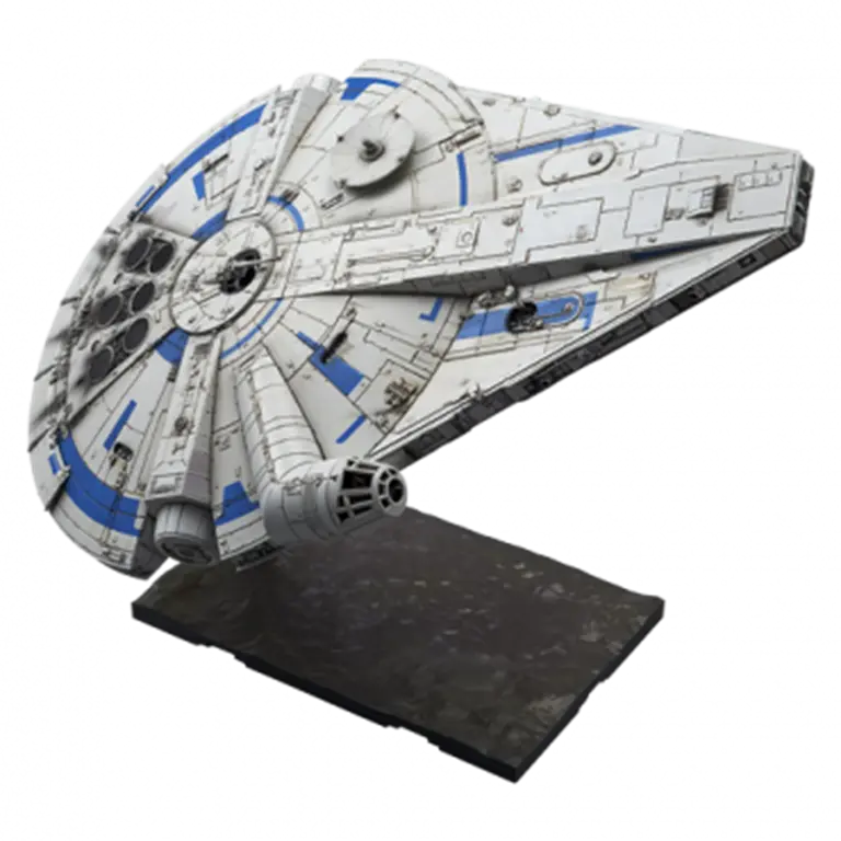 BANDAI STAR WARS 1/144 MILLENNIUM FALCON (LANDO CALRISSIAN VER.) MODEL KIT (034397)