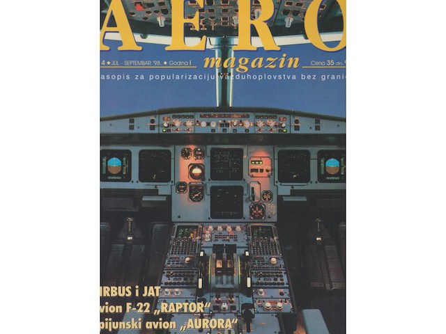 AERO MAGAZIN BROJ 4/1998 - r e t k o