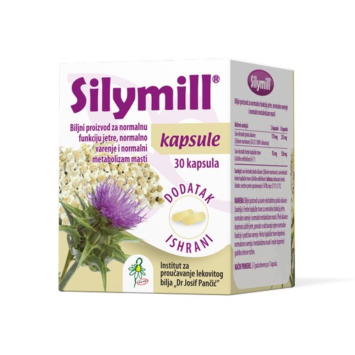 SILYMILL® kapsule – biljni proizvod za normalnu funkciju jetre i normalno varenje